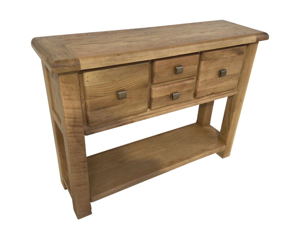 Danube Oak Hall Table - Furnitureclearance.ie